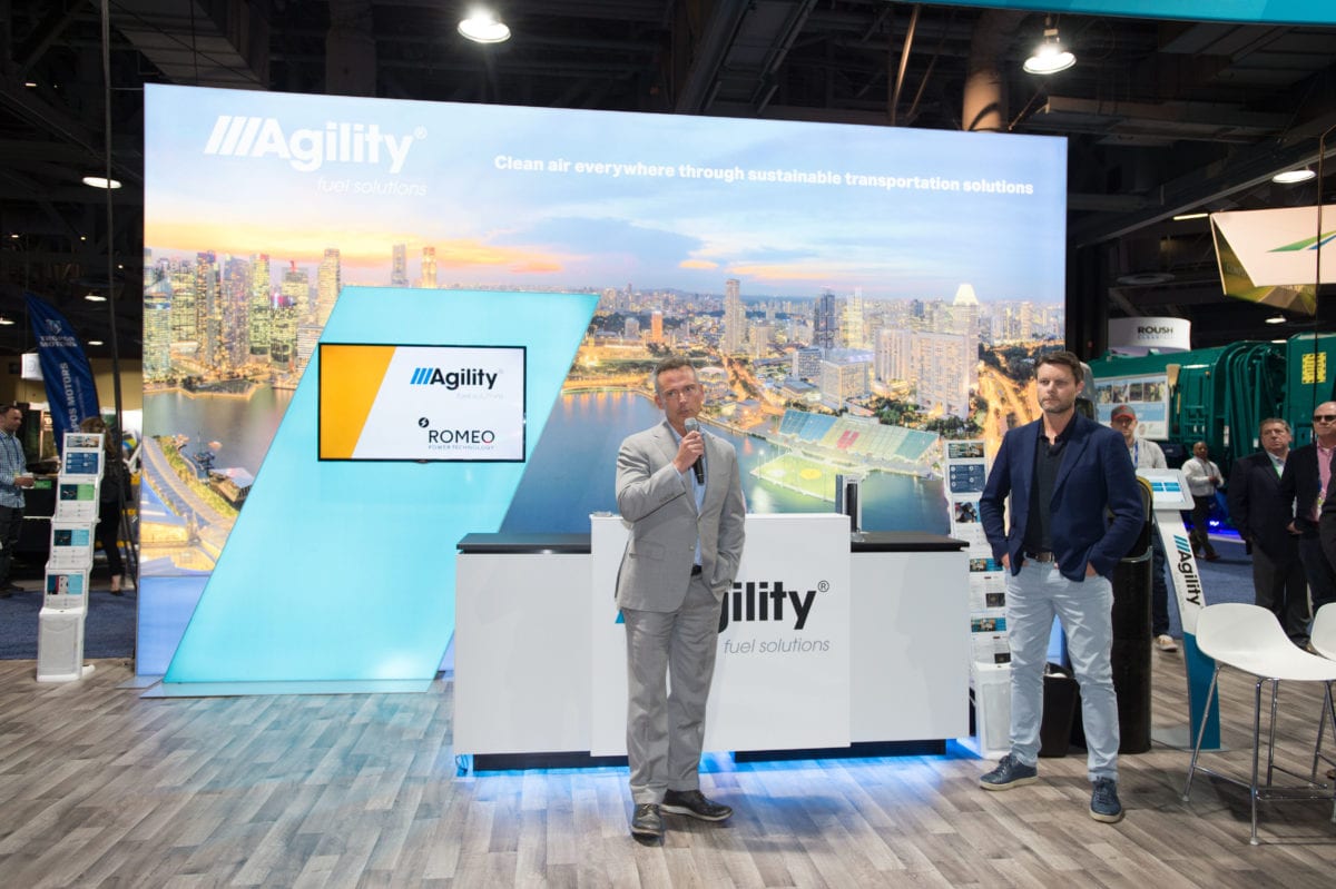 Agility Fuel Solutions and Battery Pack Maker Romeo Power Technology