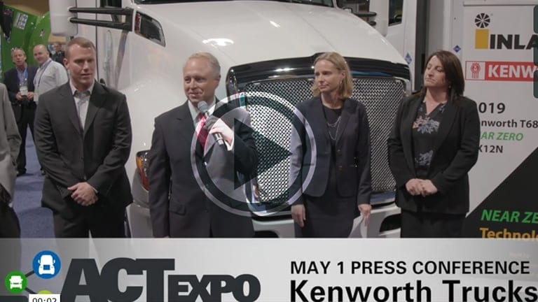 ACT News Video: ACT Expo 2018 Kenworth Trucks Press Conference