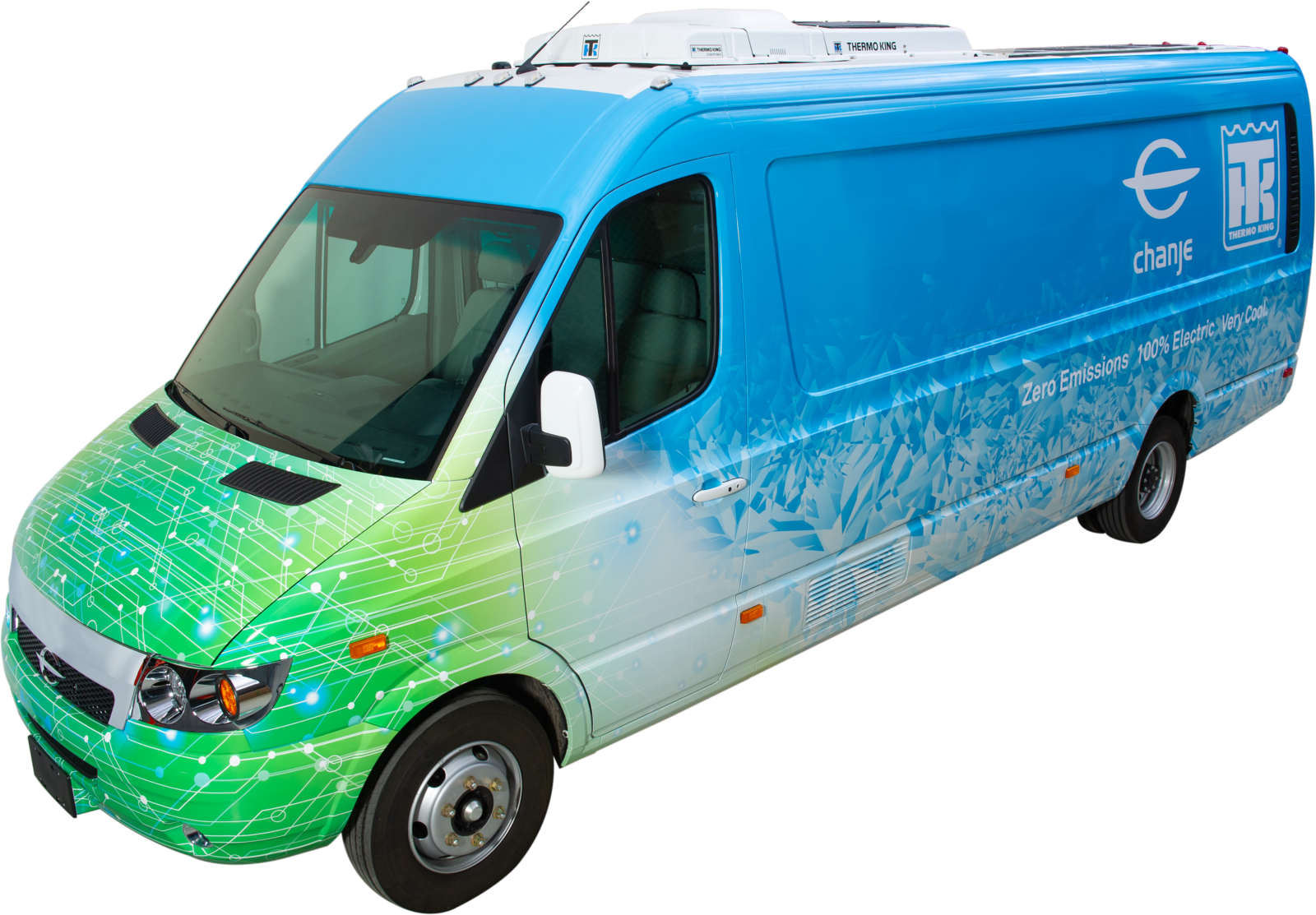 Battery Electric Refrigerated Delivery Truck Debuts - ACT News