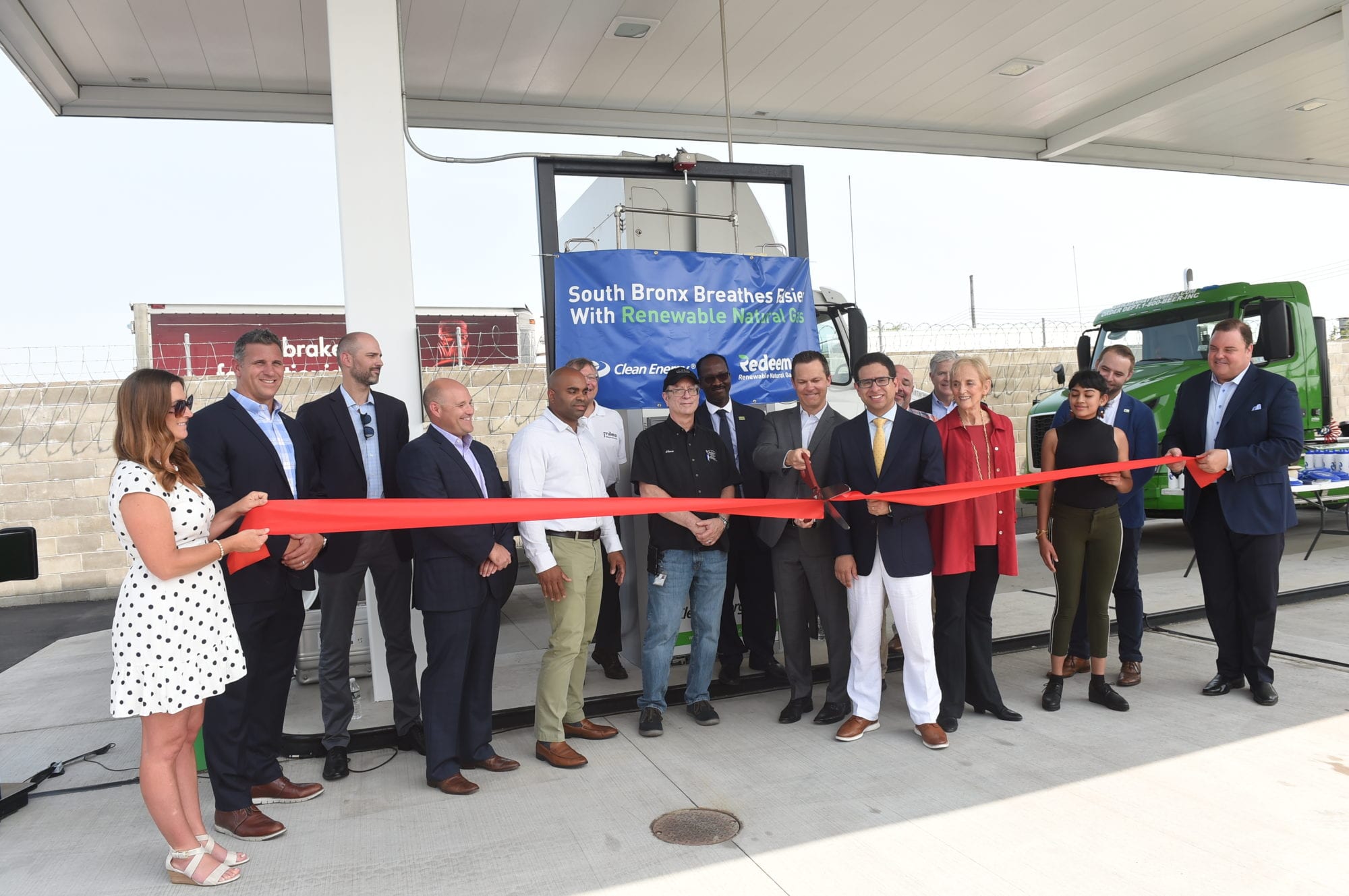 Clean Energy Opens Renewable Natural Gas Station in South Bronx