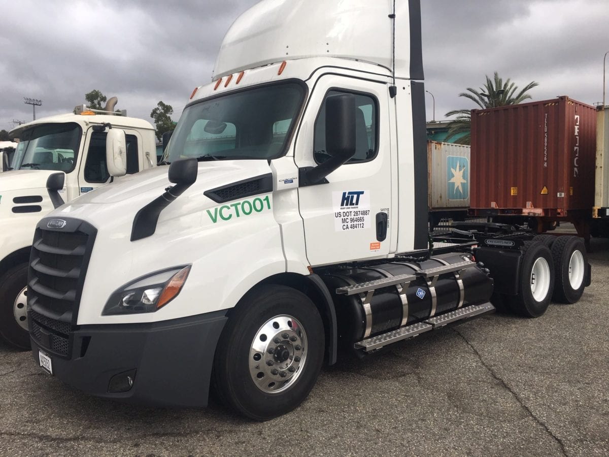 NZE Natural Gas Trucks Ready for Rigors of Port Drayage Operations