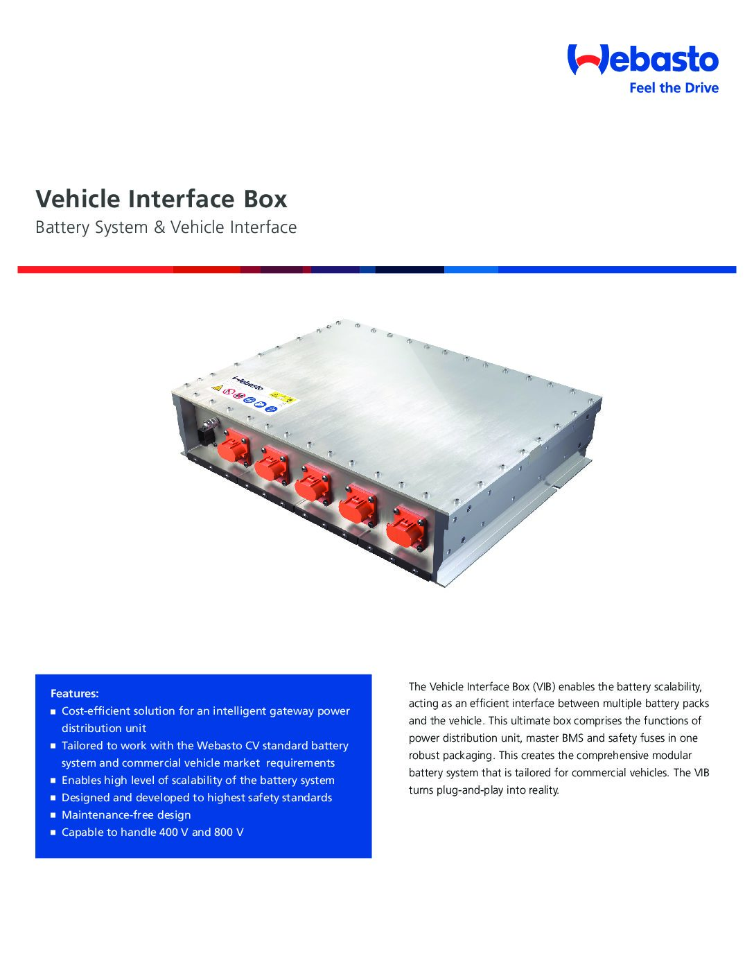 Webasto Thermo & Comfort North America, Inc. - ACT Buyers' Guide