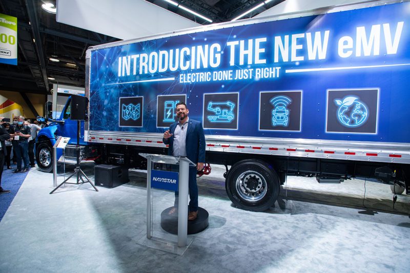 ACT Expo 2021: Navistar Launches eMV Electric Trucks, eMobility Mobile ...